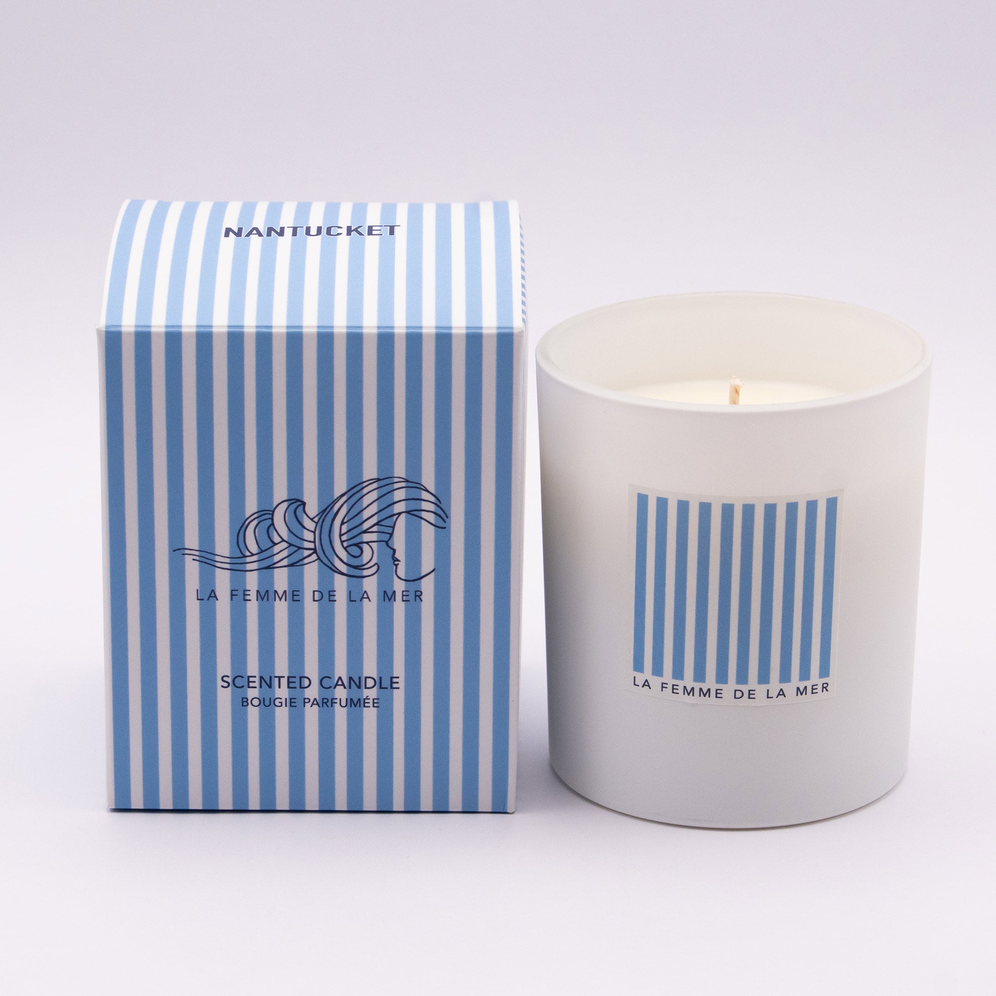 NANTUCKET CANDLE "Transform with the wind" – La Femme de La Mer
